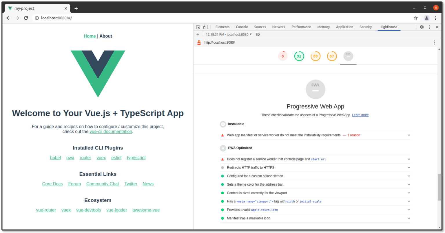How To Create A New Pwa Enabled Vuejs App On Ubuntu 2004 From Scratch Qrysch